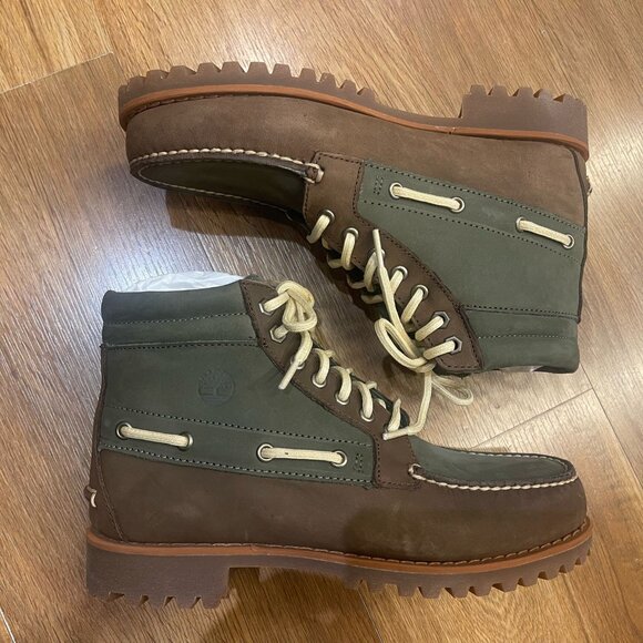 Timberland | Shoes | Timberland Mens Authentic Chukka Dark Brown Nubuck Boot A5x25 All Sizes ...